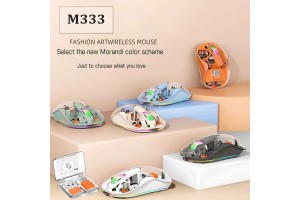 Mouse Không Dây Bluetooth M333 Trong Suốt